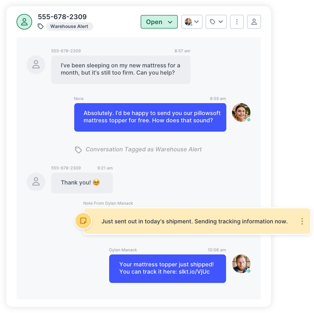 SMS Inbox | SlickText