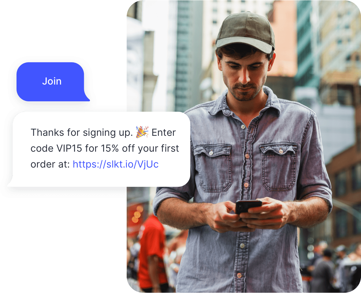 Text to Join - Collect Phone Numbers & Emails With SMS | SlickText
