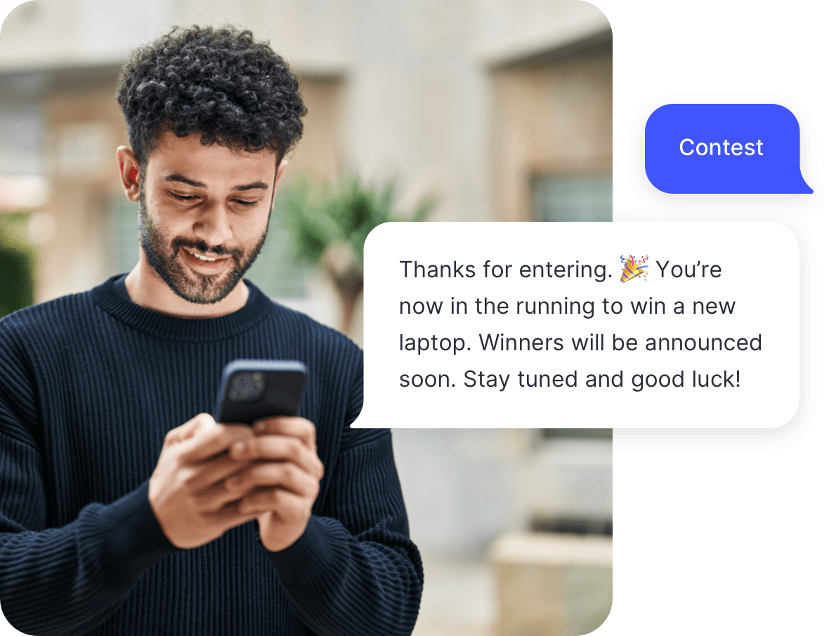 Text to Win - Text Sweepstakes & SMS Contests | SlickText
