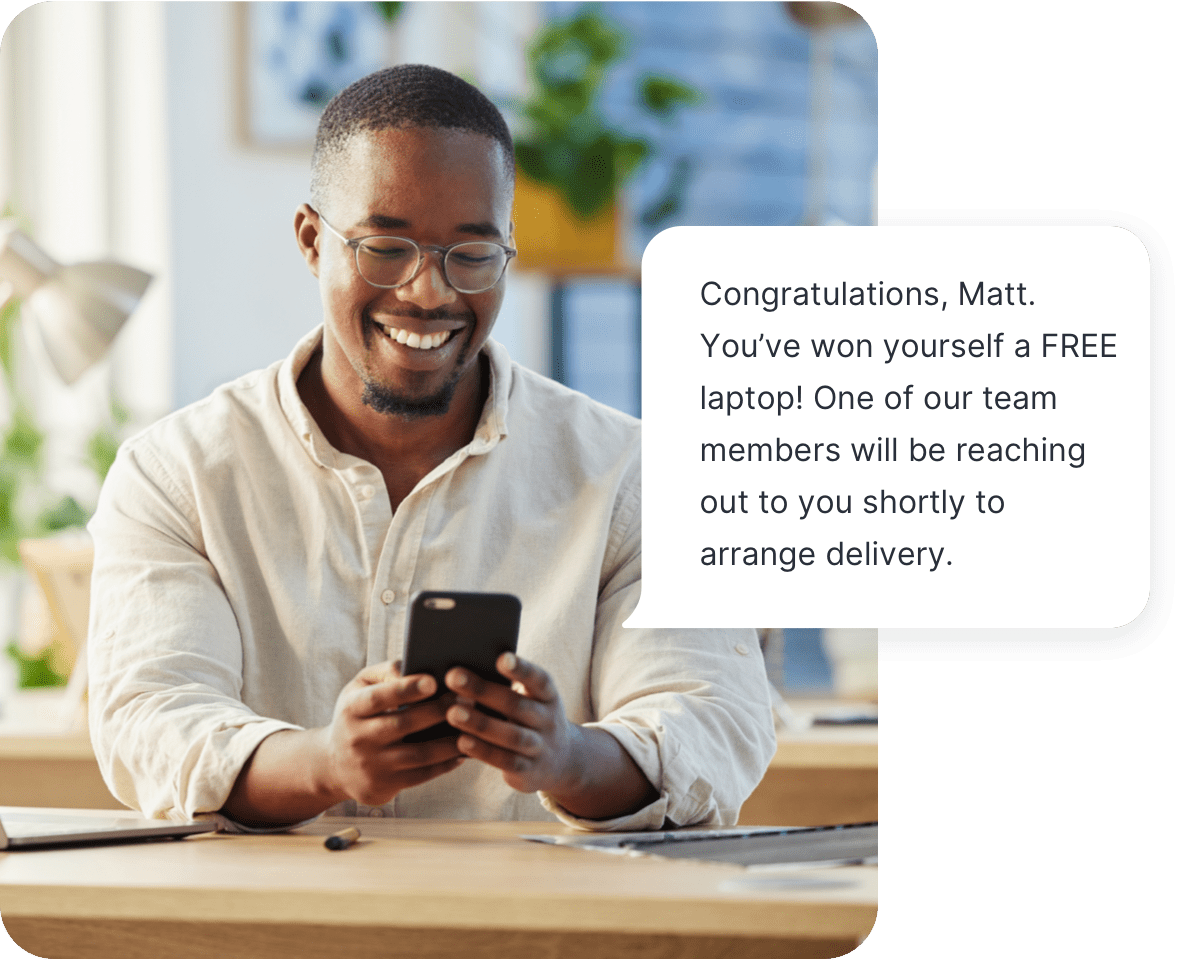 Text to Win - SMS Contest & Text Message Sweepstakes | SlickText