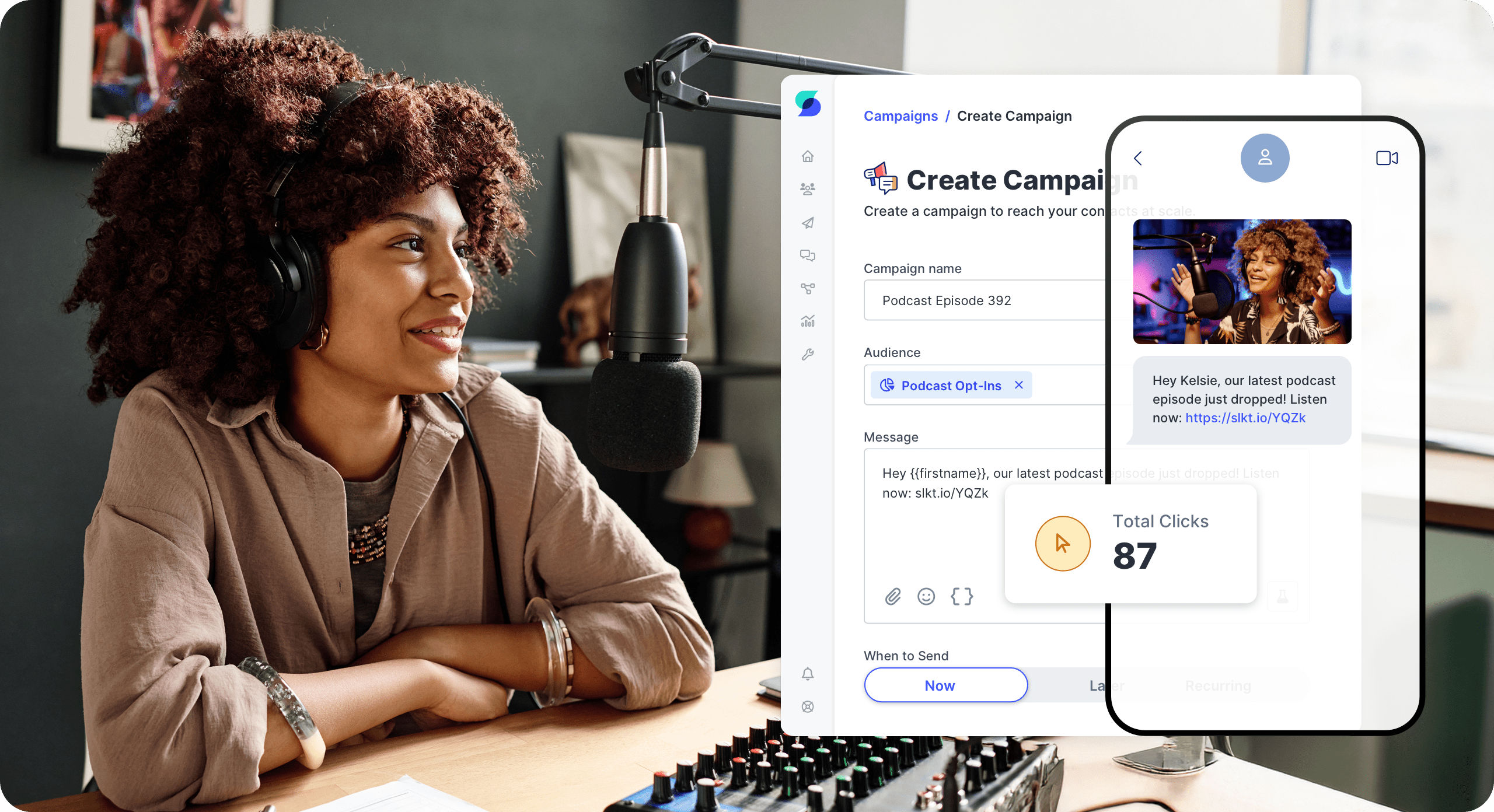 SMS Marketing for Content Creators | SlickText