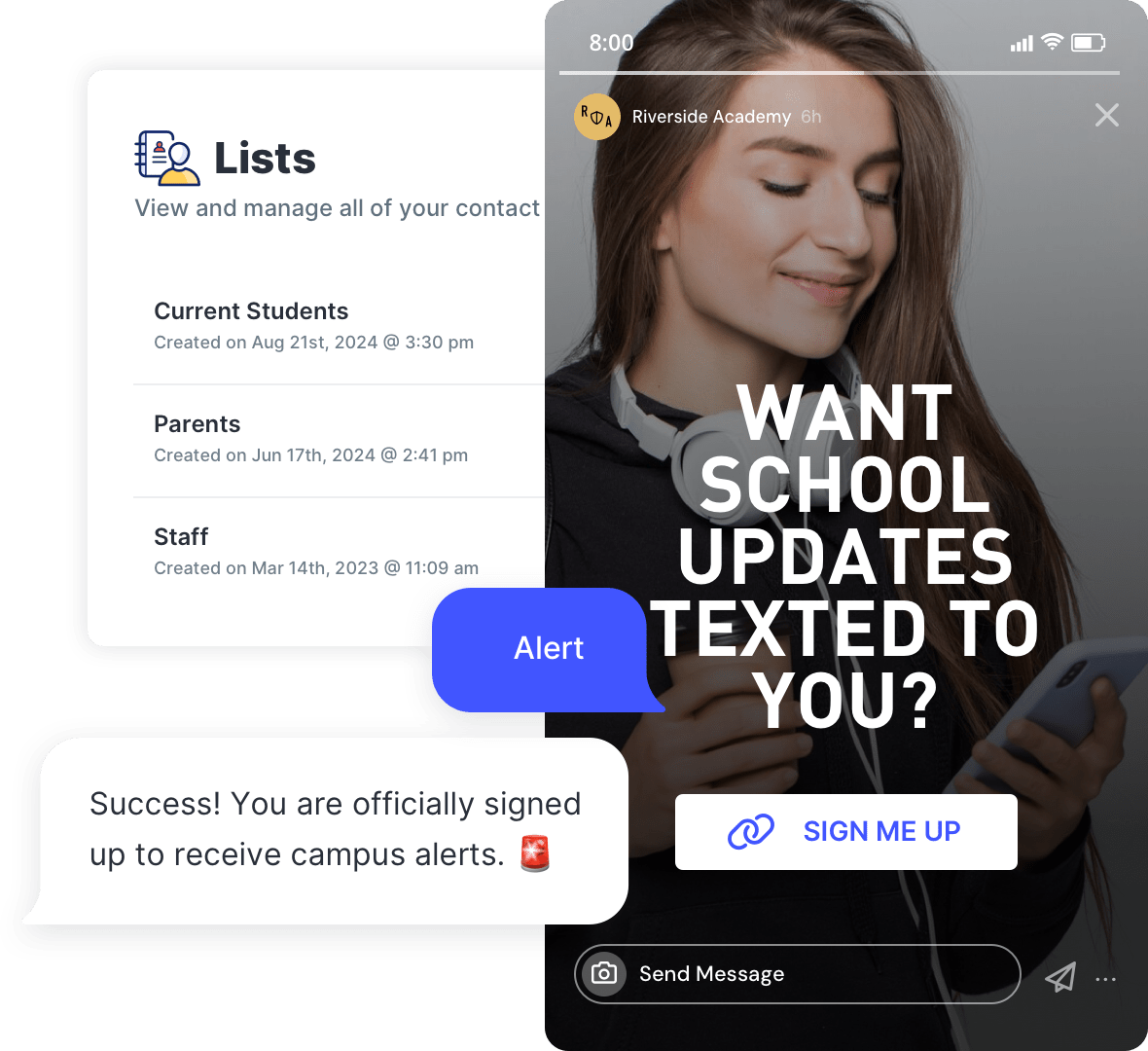 Text Messaging For Schools | SlickText