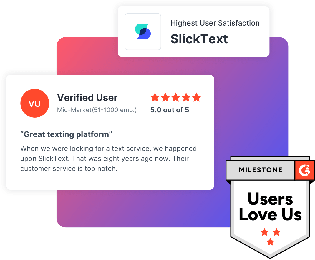 The Industry Leading SMS Marketing Service | SlickText